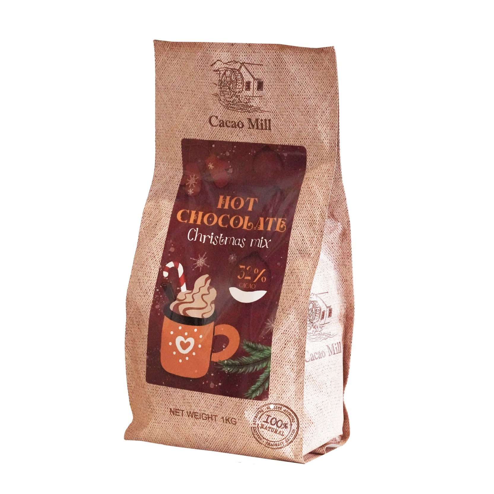 Гарячий шоколад Christmas Mix Cacaomill 1 кг - Cacao Mill