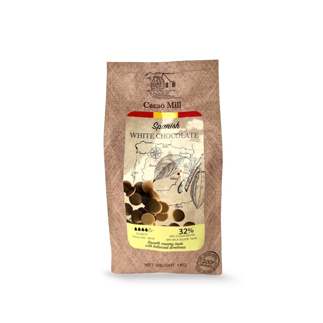 Шоколад білий Blond Natra Cacao 32% 1 кг - Cacao Mill